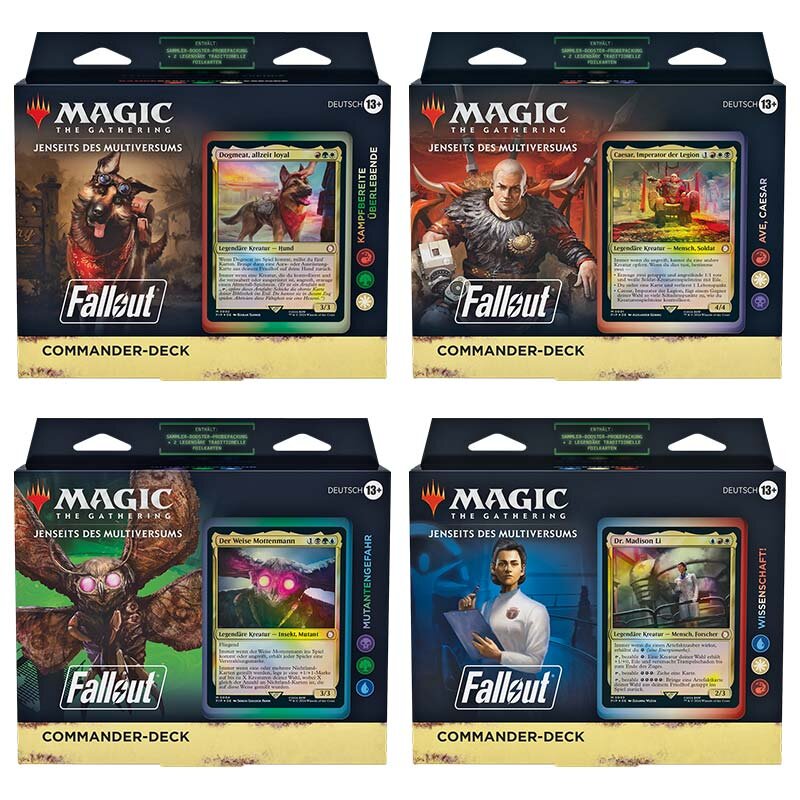 Magic The Gathering Fallout Commander Deck, 49,99